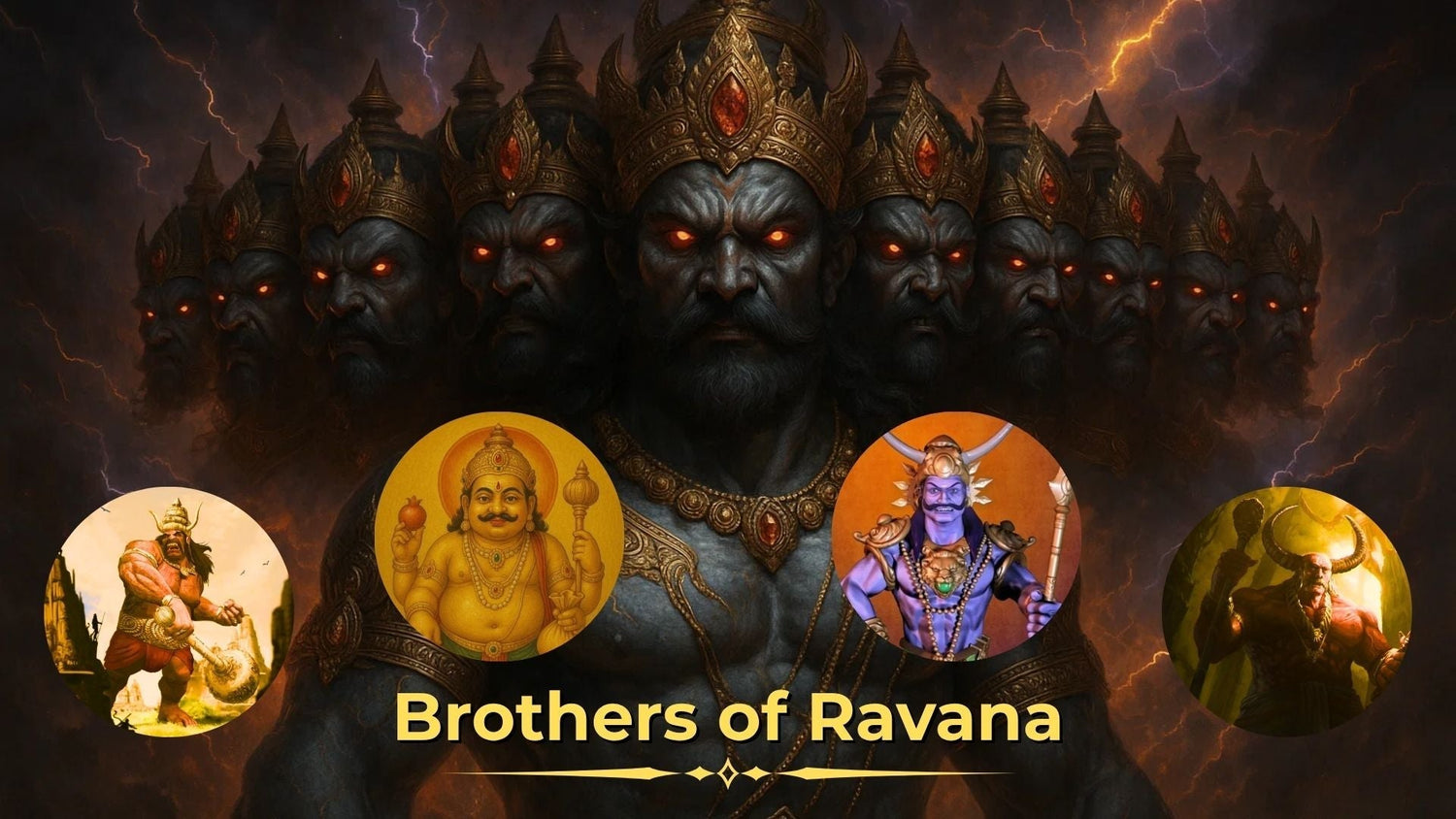 The Brothers of Ravana | Names, Stories, and Their Roles in Ramayana ...